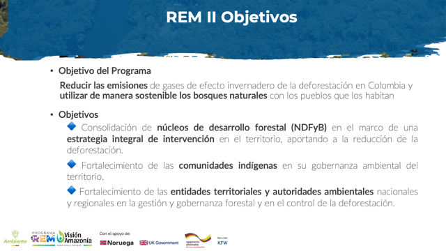 ¿QUÉ ES REM II COLOMBIA VISIÓN AMAZONÍA ? – Visión Amazonía